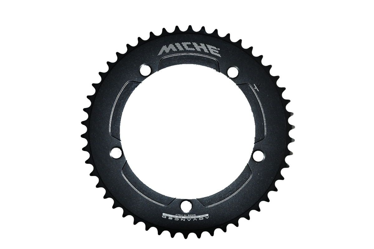 MICHE Ingranaggio Track Chainring 1/8” (BCD 144x5) Kettenblatt 48-57T ...